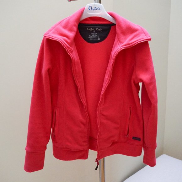 Calvin Klein | Jackets & Coats | New Thick Ck Pink Performance Fleece ...